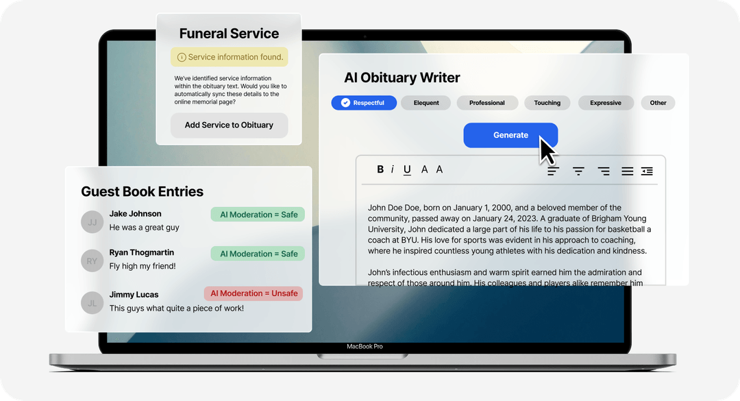Tukios | We Create Software to Improve Funerals
