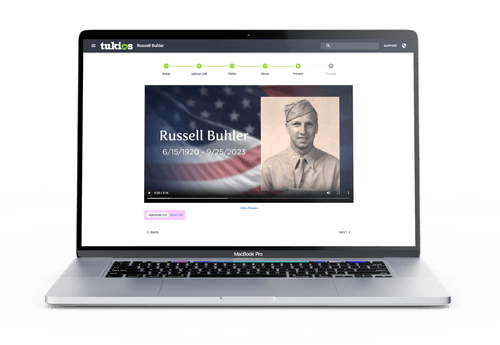 Tukios Tribute Video Software